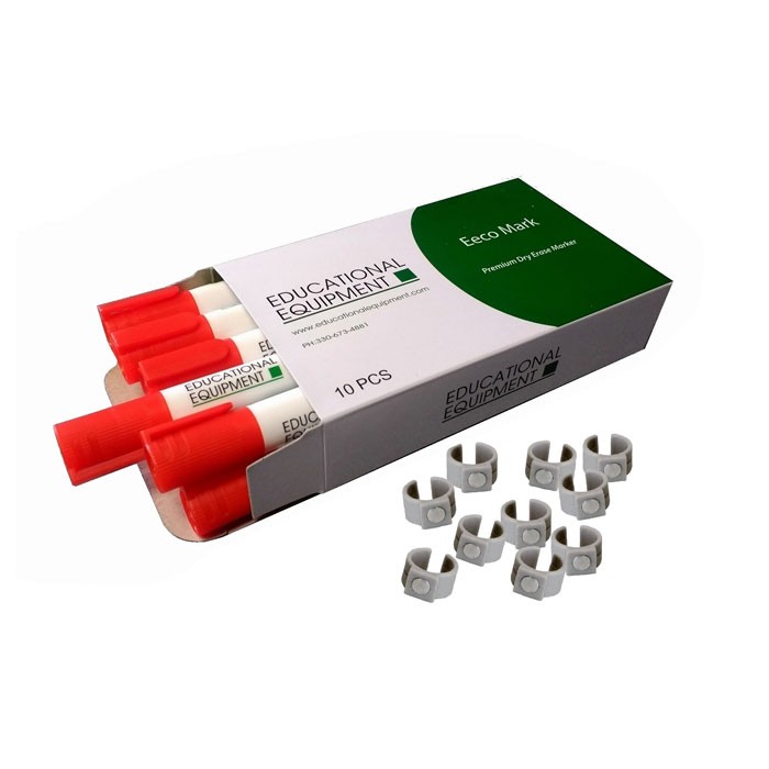 Markers- Magnetic - 10 PACK - RED - MAGNETIC GRIP - MARKERS - Supplies ...