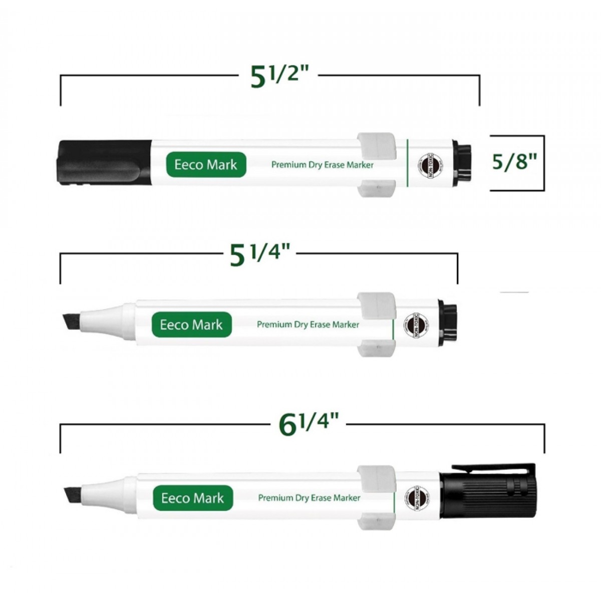 Markers, Magnetic -Case