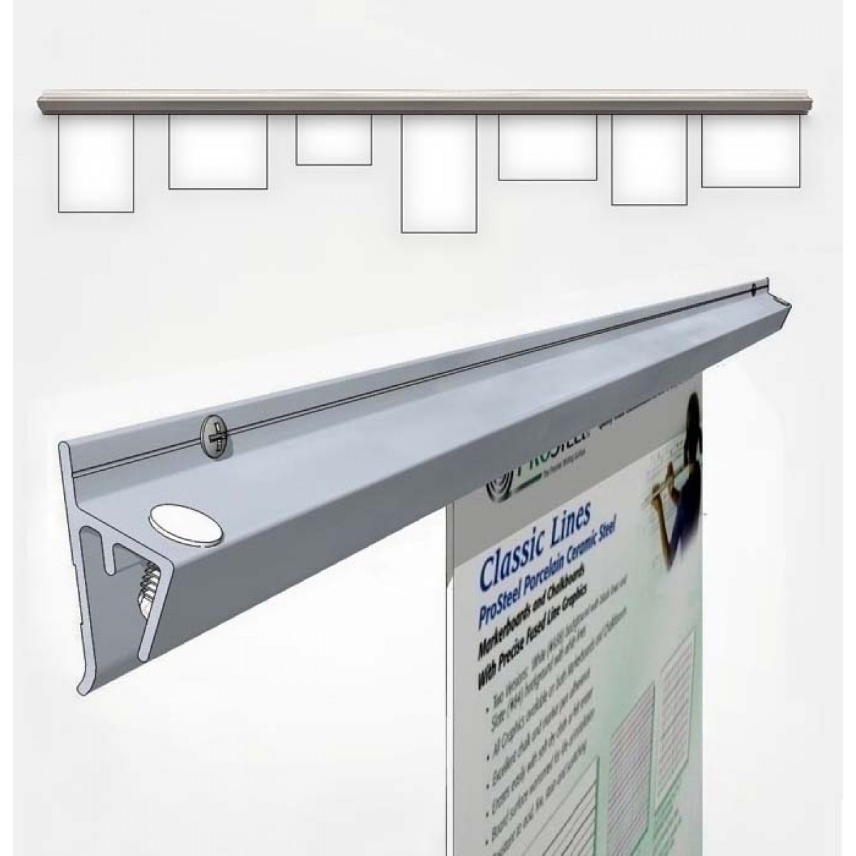 The Wise Rail - Display System - WISE RAILS - DISPLAY RAIL PRODUCTS ...