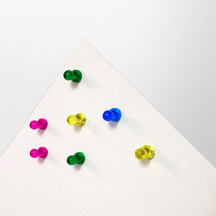 Magnetic Tacks - 100 Count - NEODYMIUM TACKS - MAGNETIC EQUIPMENT ...