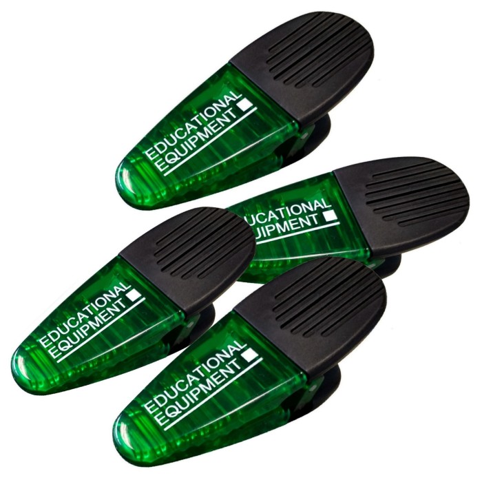 4pk- Magnetic Clips -Ed.Equipment